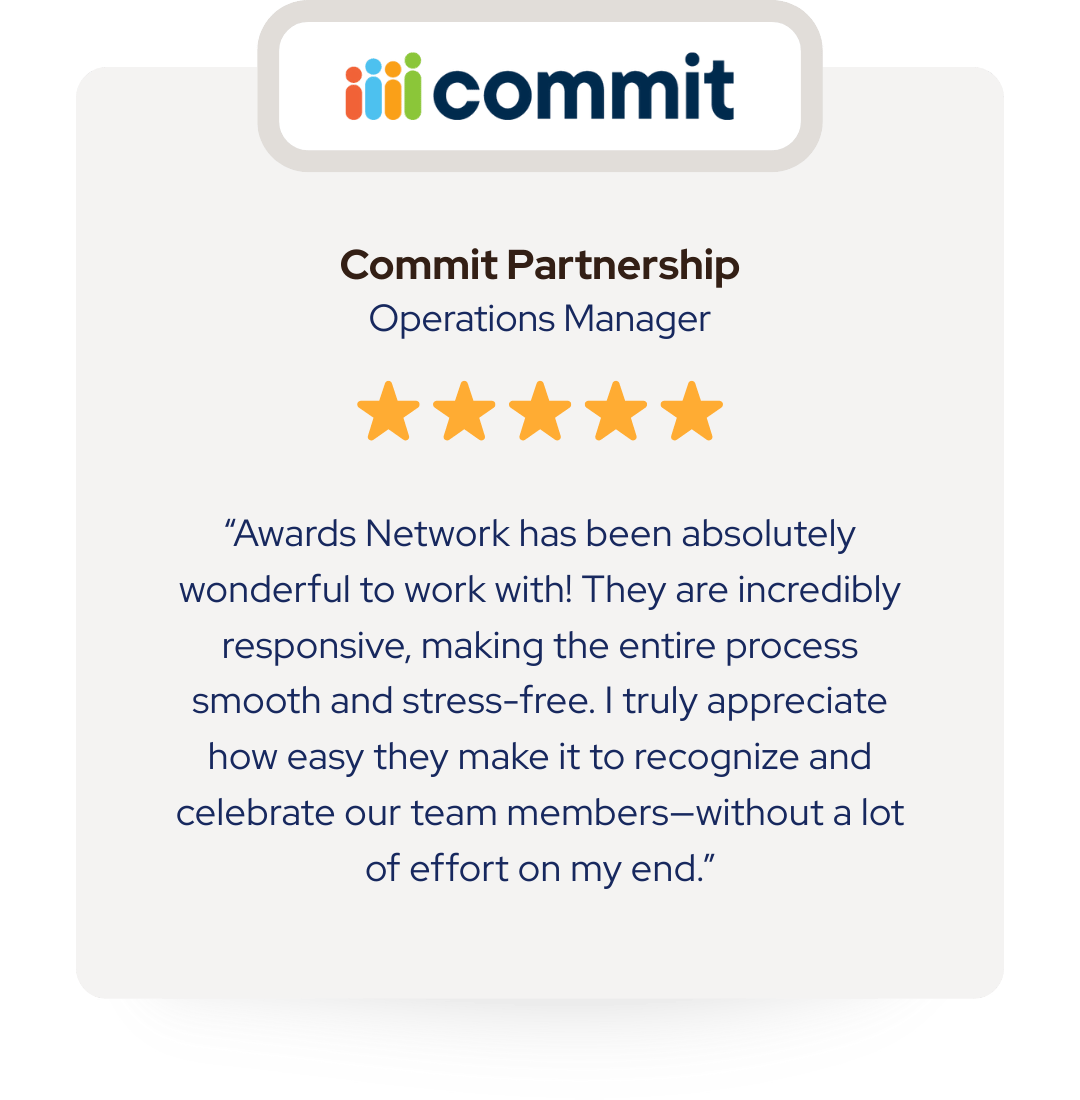 Employee Appreciation Programs and Rewards | Awards Network